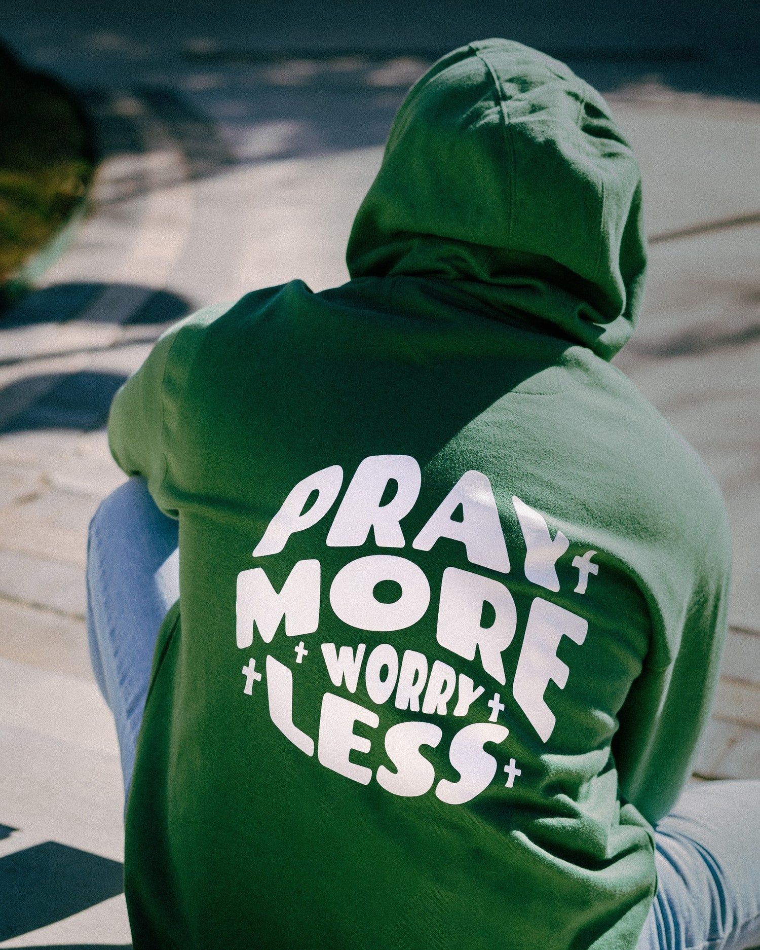 Navy Grace Varsity Unisex Christian Jacket - Walk In Faith Clothing